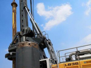 Application with drill rig LB36 - DRILLMASTER Engineering Technology