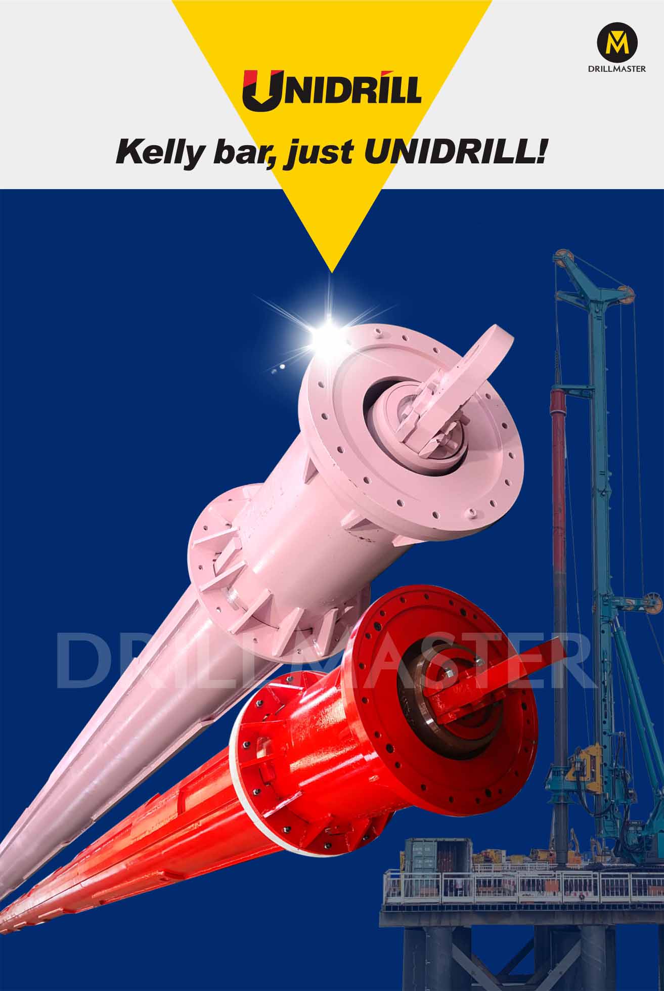 Purchase kelly bar, just UNIDRILL - DRILLMASTER Engineering Technology