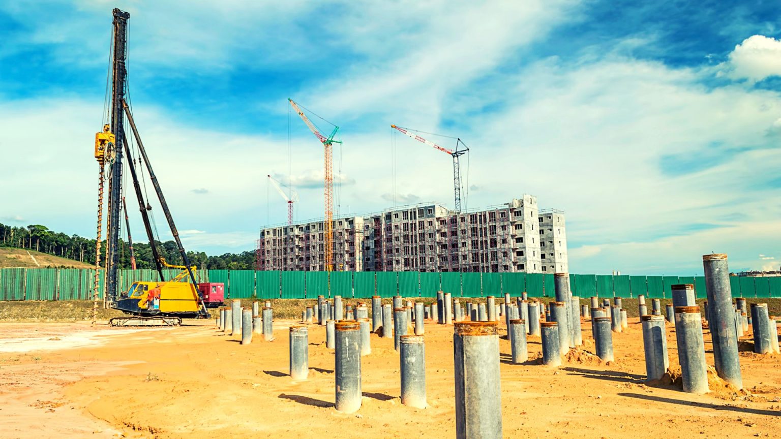 Advantages and Applications of Rotary Drilling Rigs in Pile Foundation ...