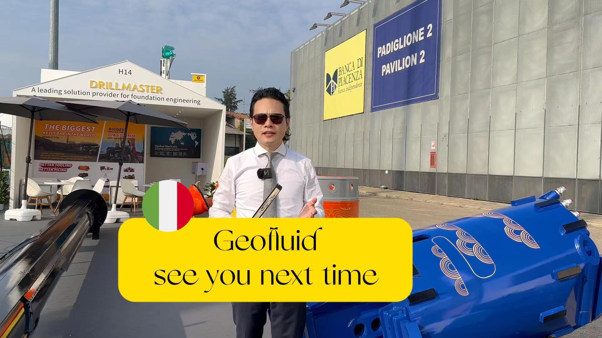 DrillMaster at the 24th GEOFLUID 2023 Exhibition - DRILLMASTER Engineering Technology