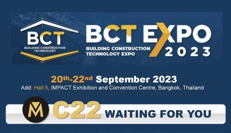 DrillMaster is waiting for you at the BCT EXpo exhibition in Thailand