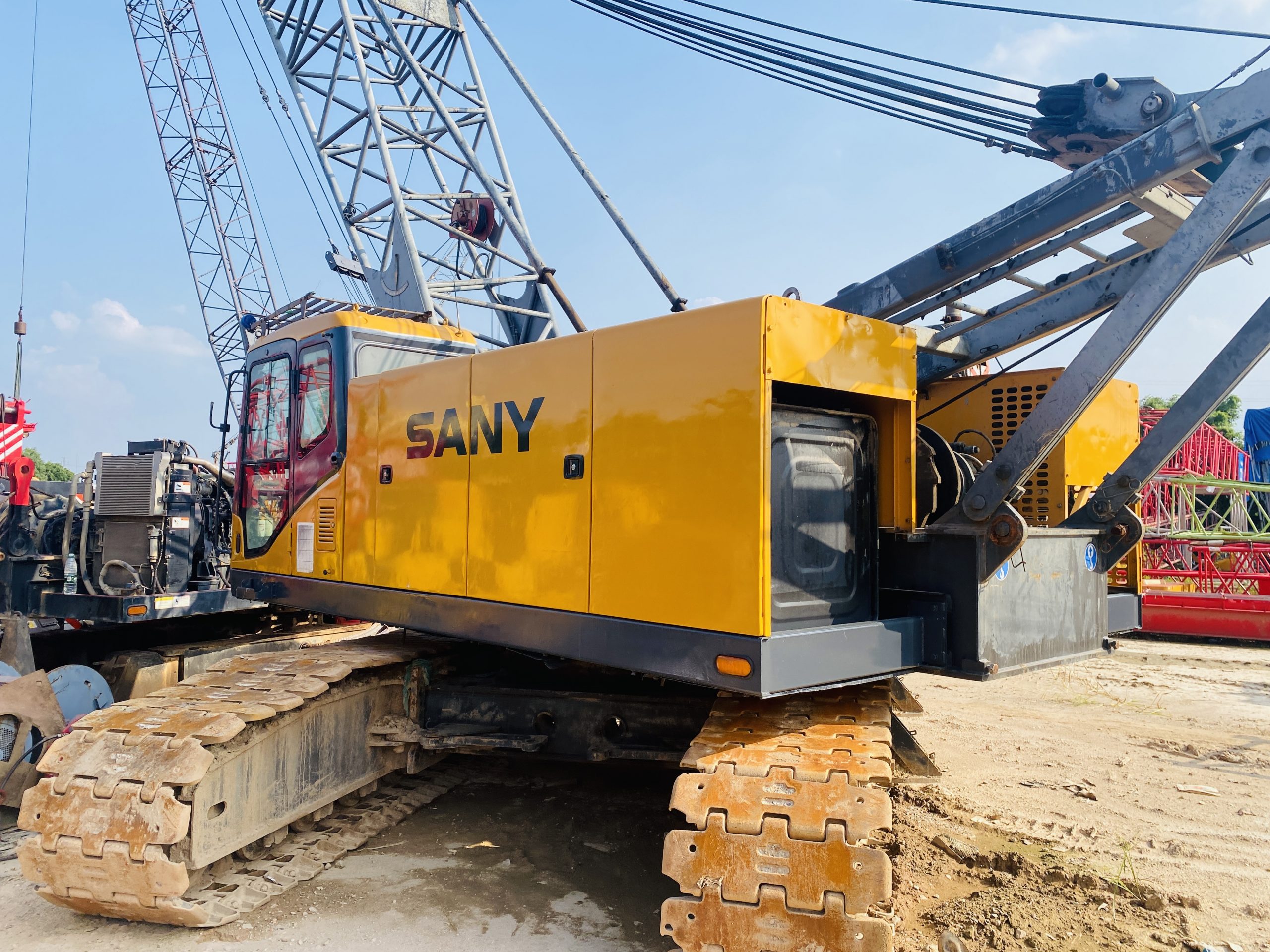 Sany Crawler Crane SCC550E 2016 - DRILLMASTER Engineering Technology