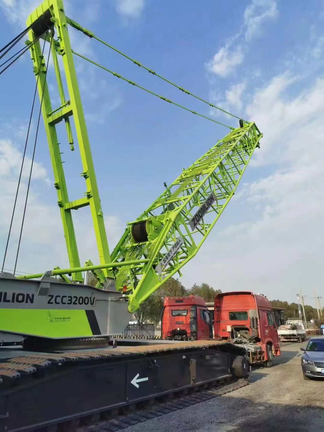 Zoomlion Crawler Crane ZCC3200V 2021 - DRILLMASTER Engineering Technology