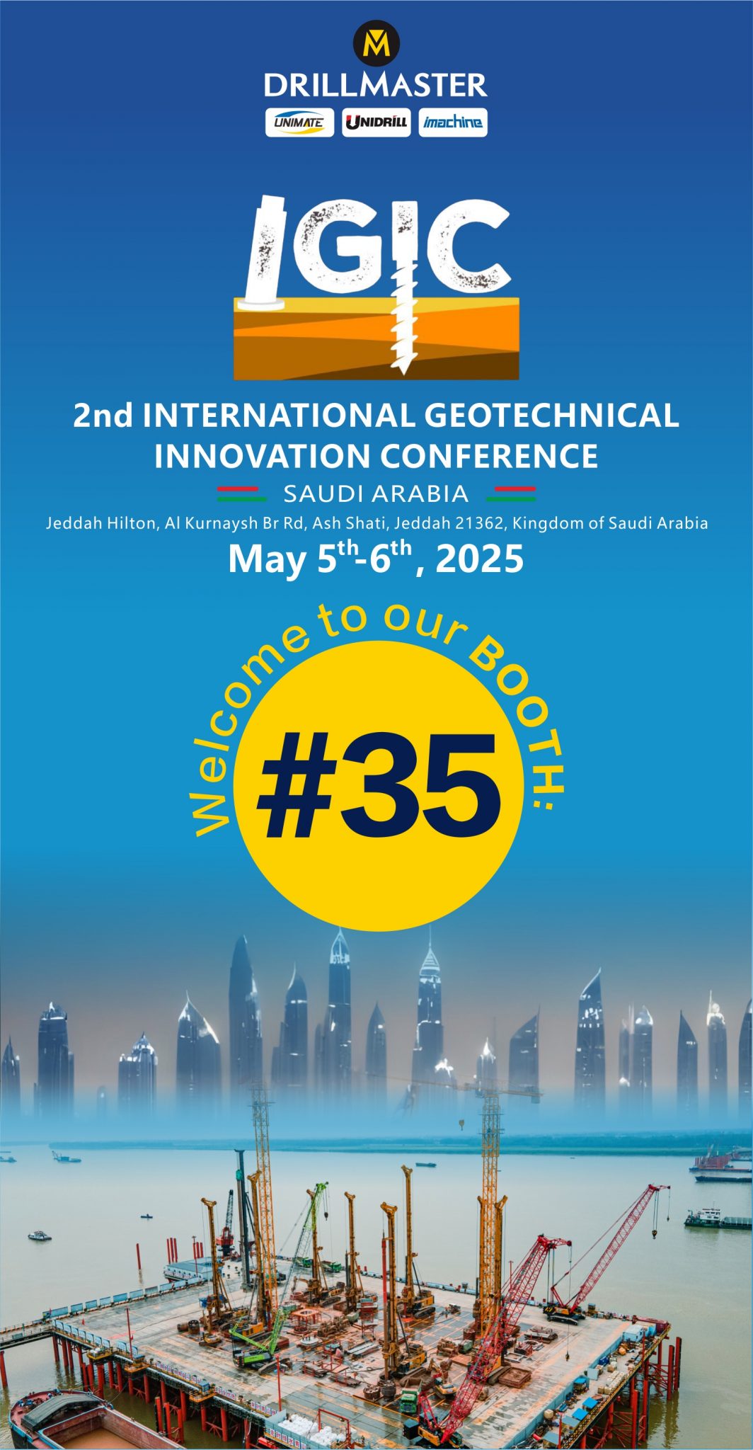 Welcome to Visit Our Booth on IGIC in Saudi Arabia! - DRILLMASTER ...